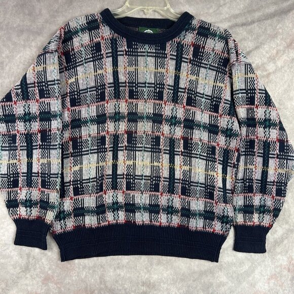 Jantzen | Sweaters | Vintage Jantzen Mens Lg Blue Southwestern Style ...